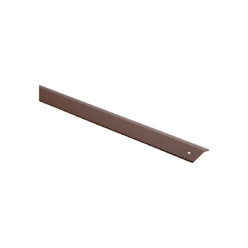 光06-6764-1531【商品説明】【特長】■軽量・加工性に優れています。【用途】■装飾用資材・補強部材・補修部材【仕様2】■ジュータン押え（チョコ）【材質／仕上】■PVC　