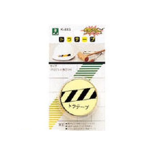 光06-6764-1531【商品説明】【用途】■安全対策【仕様2】■トラテープ黄【材質／仕上】■ペットフィルム　