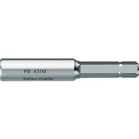 ■電動ドライバー等で、PBのC6シリーズのビットを使用する際に最適です。■ホルダー部はマグネット式●軸径(φmm)：10●全長(mm)：60●質量(g)：25●差込角：1/4(6.3mm)hexハンドツール【PB　SWISS TOOLS】 ...