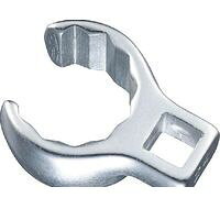 ●AS-drive（面接触）のクローリングスパナ。差込角は1／4SQ。●サイズ(mm)：8●差込角（SQ）：1/4●全長(L；mm)：23.8●スパナ部外径(b；mm)：12.7●スパナ部厚み(a；mm)：8●質量(g)：12.3ハンドツー...