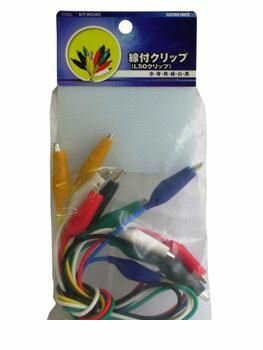 オーム電機0120-963-006■ 電線付きのシールドクリップです。■ 接点をはさむだけで接続できるので簡単にチェックができます。■ 6色6本セット（赤・青・黄・緑・白・黒　各1本）■ 色分けされているので結線テストなどに非常に便利■ 全...