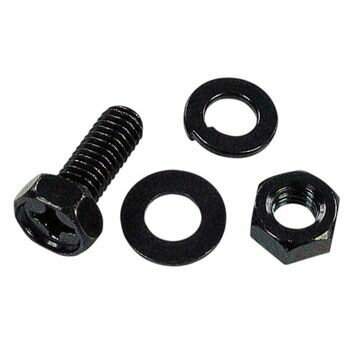 【商品説明】■サイズ6φ×15mm　ピッチ1mm■ブラック　
