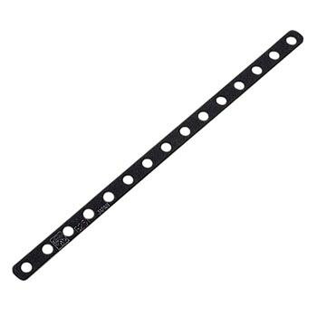 【商品説明】■サイズ厚さ2mm　15×300mm　穴径7mm■カチオン電着塗装実際の商品の穴数が異なる場合がありますのでご注意ください。　