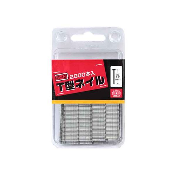 【用途】タッカー用ネイル。【機能・特徴】電動タッカーSET-901、パワフルハンドタッカーPT-1用のネイルです。【仕様】●2000本入。●足長：12mm。●表面処理：亜鉛メッキ。●主な適合機種：電動タッカーSET-901(49772924...