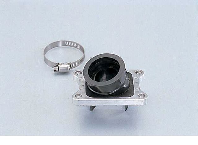 【商品説明】●HONDA●MBX50 ： NS50F ： NSR50 ： NSR80●ミクニフラットΦ24キャブレター用●ケイヒンPEΦ24キャブレター用●【キット内容】●マニホールド本体×1●ステンレスバンド (Φ25〜40)×1　