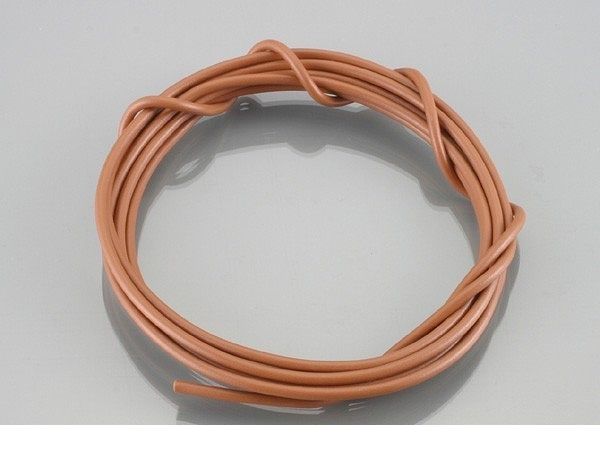 【商品説明】●汎用●カラー：茶●長さ：2m●○耐熱温度 80 ℃●○材質●導体：軟銅撚線 ●絶縁体：PVC製●○AV0．85 ( 許容電力 150W ／ 12V )●周囲温度40 ℃の場合。周辺温度が上がれば許容電力値は下がります。　