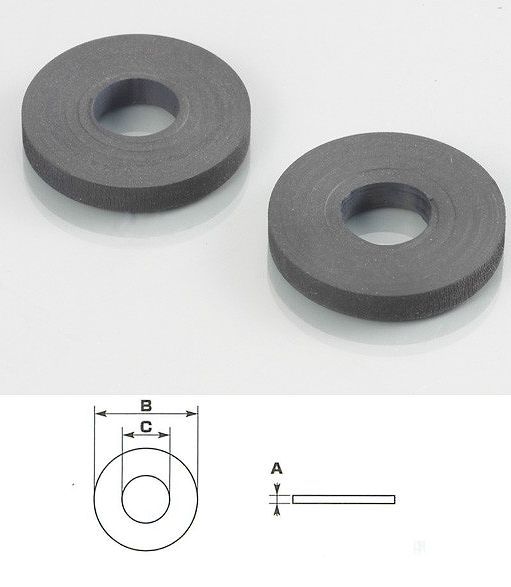 【商品説明】●汎用●素材：EPDM（エチレンプロピレンジエンゴム）●2個入り● 平ワッシャーとの併用をお薦めいたします。●1mm厚●外径Φ18.0／内径Φ6.2●防振ラバーカラー　