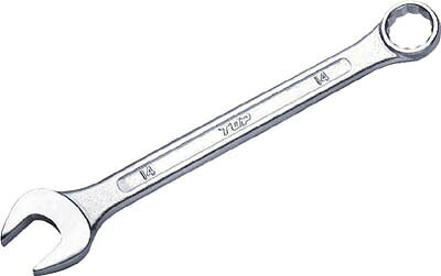 トップ工業メーカーお問い合わせ：0256-33-1681トップ工業 CW-06 コンビネ−ションレンチ　6mm【仕様】●二面幅寸法（mm）:6.0●全長（mm）:92.5【質量】10 g【特徴】●スパナとメガネレンチを組合わせています。【材...