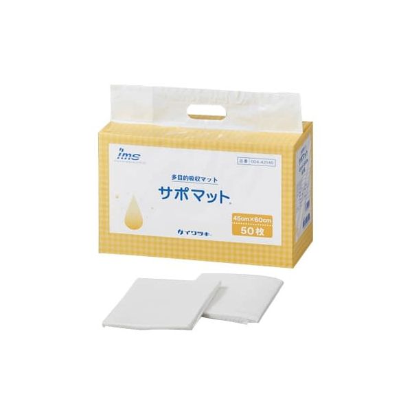 【商品説明】●高吸収ポリマーを使用した多目的吸収マット。●裏面に防水フィルを使用しています。●検査・処置時の体液吸収、汚染防止に。●陰部洗浄時、尿モレ対策、嘔吐対策にも使用できます。