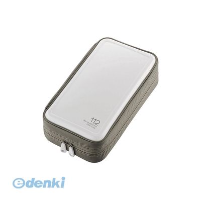 エレコムメーカーお問い合わせ：0120-898-794【商品説明】●サイズ：約 幅175mm×奥行90mm×高さ295mm ●重量：430g ●材質：本体:(上下面)ポリプロピレン、(側面)ポリエステル、ディスク収納部:ポリプロピレン ●カ...