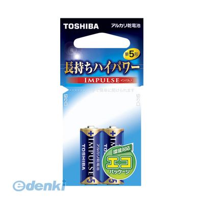 【商品説明】●ひとクラス上の長持ちハイパワー。●東芝社アルカリ1比（単5形、9V形は除く）。●エコパッケージ●形式：単5形（1．5V）●2本