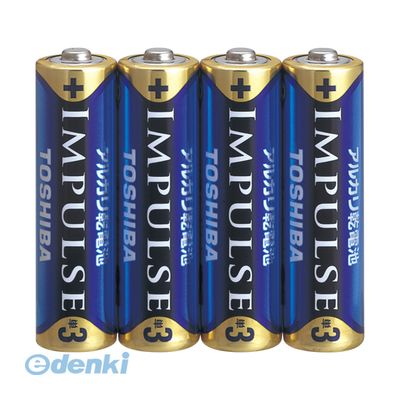 【商品説明】●ひとクラス上の長持ちハイパワー。●東芝社アルカリ1比（単5形、9V形は除く）。●シュリンクパック●形式：単3形（1．5V）●4本