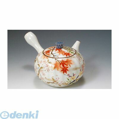 【商品説明】●春夏秋冬、移りゆく季節を絵筆にのせ、彩りも鮮やかに描かれた琳派調の花鳥図が、彫りが施された磁器の急須に映えています。梅、桜、藤、紅葉、竹が描かれた端正で優雅な器です。●材質：磁器（京焼・清水焼）、日本製●寸法（約）：胴体径12...