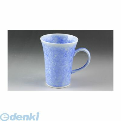 【商品説明】●爽やかな青色の変化が楽しいマグカップ。花が咲いたような紋様を織りなす結晶釉が美しい器です。亜鉛結晶を用いた結晶紋様は、同じ柄が無く一つ一つ違った柄の模様になります。●材質：磁器（京焼・清水焼）、日本製●寸法（約）：口径Φ80×...