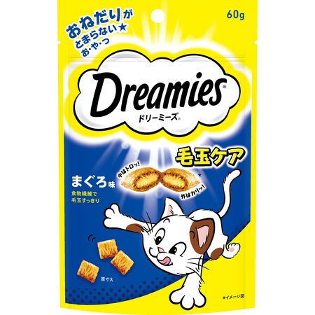 【商品説明】猫 おやつ 間食 トッピング スナック 毛玉 ヘアボール まぐろ マグロ 鮪■外はカリッ！中はトロッ！の2層粒と、猫ちゃんが大好きなまぐろの風味たっぷりでたまらないおいしさ☆猫ちゃん大喜びのおやつ！■食物繊維で毛玉もすっきり。■...