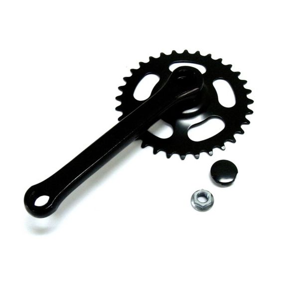 【商品説明】自転車パーツ 駆動パーツ クランク■ギヤクランク　右（32Tx165mm）　（バラ）　■ブラック4938915703210