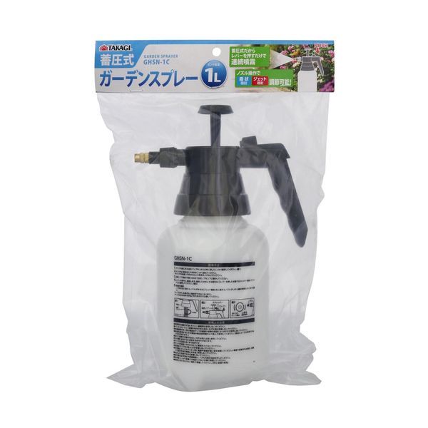 【商品説明】●規格：1L●薬液の散布や水やりに●製品サイズ (W)×(H)×(D)mm：175 × 265 × 112●製品重量 (g)：238●パッケージサイズ (W)×(H)×(D)mm：240 × 390 × 112●パッケージ重量 ...