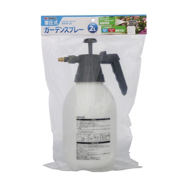 【商品説明】●規格：2L●薬液の散布や水やりに●製品サイズ (W)×(H)×(D)mm：175 × 315 × 135●製品重量 (g)：317●パッケージサイズ (W)×(H)×(D)mm：260 × 450 × 135●パッケージ重量 ...