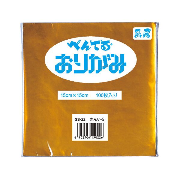 ぺんてる0120-12-8133【商品説明】●ぺんてる折り紙。100枚入り。4902506150226