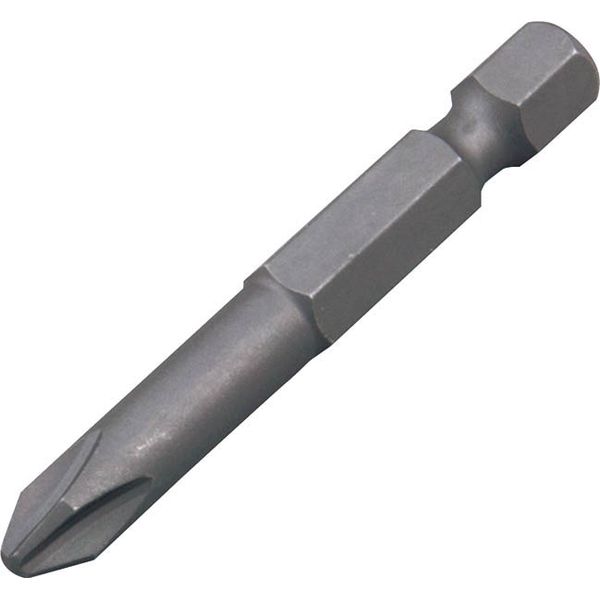 【商品説明】【仕様】●サイズ：No.3●六角軸対辺(S1)：1/4'●全長(L；mm)：50●チャック長さ(l；mm)：13●質量(g)：14【特長】●コードレスインパクトドライバに使用できる六角軸対辺1/4'(6.35mm)のクロスビット...