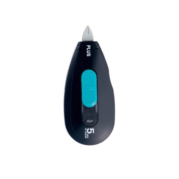 【商品説明】●修正テープのようなテープタイプなので1文字から1行まで狙って隠せるタイプです。●色：ネイビー●テープ幅5mm×長8m●材質：AS、POM、PS●外形寸法：幅89×奥22×高38mm●パターン色：黒●テープの長さ：8mスタンプ台...