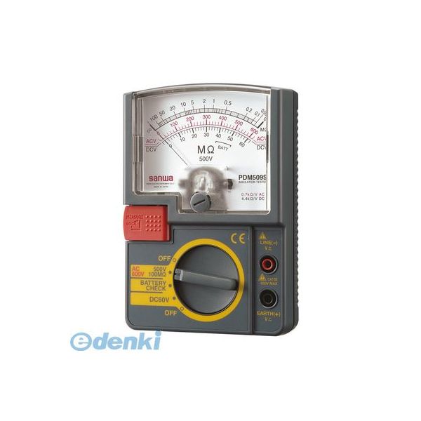 【商品説明】■ 単発および連続測定が可能な絶縁抵抗測定スイッチ付■ 測定後、充電された電圧を放電するディスチャージ機能■ 内蔵電池容量が測定できるインナーバッテリーチェック機能■ 直流電圧測定レンジ（DC60V）、活線状況を見極められる交流...