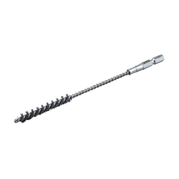 【商品説明】●差込角()：1/4(6.35mm)●ブラシ径(φmm)：8●全長(L1；mm)：171●ブラシ長さ(L2；mm)：60●重量(g)：16●六角軸でポリッシャを確実に固定できるから、使用する動力工具の最大の力で使用でき、作業の時...