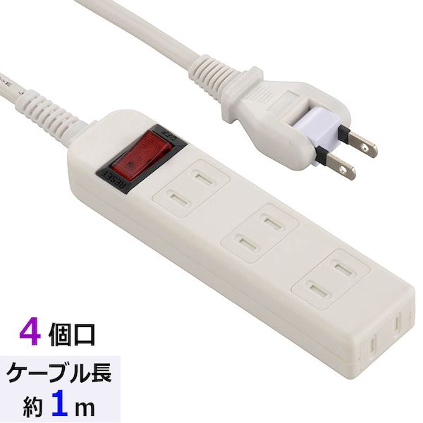 オーム電機メーカーお問い合わせ：0120-963-006【商品説明】特　徴●ブレーカー搭載で過電流を遮断する電源タップ●集中スイッチ兼用ミニブレーカー付●熱に強いPBT樹脂使用、発熱を抑えるモジュール設計で耐熱性アップ●ホコリの侵入も防止す...