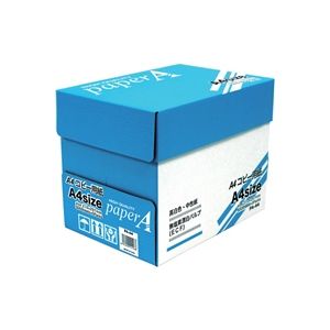 【商品説明】●オフィスのあらゆる用途に対応したマルチタイプのPPC用紙です。高品質コピー用紙。ペーパーエー。●材質：上質紙64g／平方メートル　●入数：5冊×500枚　●白色度：約93％