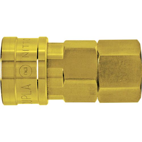 日東工器メーカーお問い合わせ：0120-210-216【用途】●空気、水用。【仕様】●耐圧力(MPa)：1.5●相手側取付サイズ：R3/8●使用流体：空気、水【仕様2】●使用温度範囲：-20〜80℃●最高使用圧力：1.0MPa●片路開閉型●...
