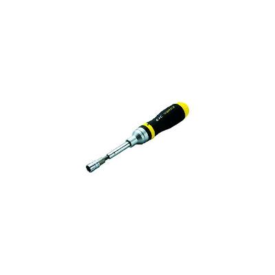 【特長】●ラチェット機構により、締め緩め両方向での早回しが可能です。●ラチェットを固定することで、通常のドライバーとしても使用可能です。【用途】●汎用工具【仕様】●全長(mm)：237●軸長(mm)：50【材質／仕上】●ビット：クロムバナジ...