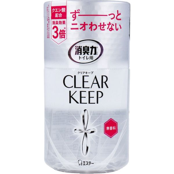 クエン酸の力でトイレ特有の尿のしみつき臭、とびちり臭に3倍効きます。※アンモニア処理能力に対する効果。消臭力トイレ用 通常品との比較。●ナノパウダー配合で、すばやく強力に空間を消臭。●大容量400mLで効果長持ち(2〜3ヵ月持続。)※季節や...