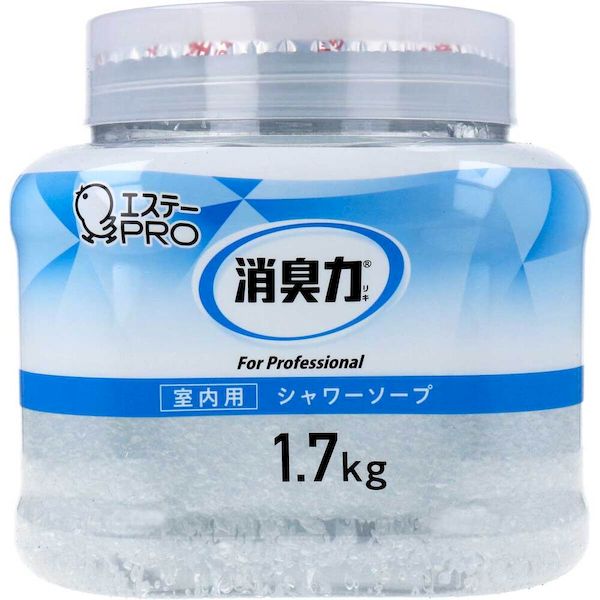 細かいクラッシュゲルが、悪臭をすばやくキャッチ。気になるニオイを強力に消臭する業務用消臭剤です。●消臭効果が4〜6ヵ月間持続し交換の手間を軽減します。【品名】消臭・芳香剤【用途】室内用【成分】香料、エタノール、植物抽出消臭剤、吸水性樹脂【使...