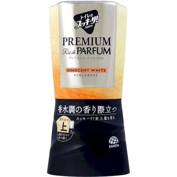 香料、香り拡散成分をたっぷり配合したスッキーリ！アロマリッチタイプ。奥深い香水調の香りがひときわ贅沢に広がる。●「ボトルが上」で上から下に液が落ちるから、(1)最後の一滴まで香りがしっかり続く(2)振らなくても液残りゼロで使い切れる(3)香...