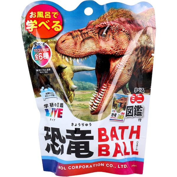 【商品説明】【浴用化粧料】販売名：キョウリュウズカンフィズ2【対象年齢】12歳以上※12歳未満のお子様が使用する場合は、必ず保護者の方と一緒に使用してください。【マスコット主材質】TPR【成分】炭酸水素Na、クエン酸、硫酸Na、三リン酸5N...