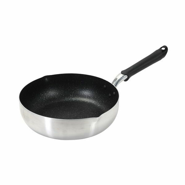 パール金属の商品は、メーカーの都合により納期確定に、ご注文後約5日かかります。【商品説明】●鍋としても使える深型フライパン！ ●注ぎやすい両口付き ●ガス・IH調理器対応 ●金属ヘラ使用可