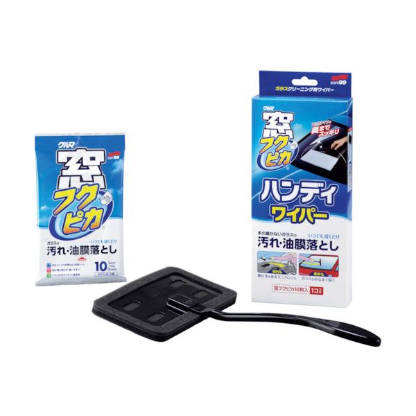 【商品説明】【特長】●ハンドル部の「長さ」「しなり」「角度」、ヘッド部の「サイズ」「形状」「クッション性」にこだわり抜いたハンディワイパーです。●運転席に座った状態でフロントガラスの隅から隅までを均一な力で拭き上げることができ、「窓フクピカ...