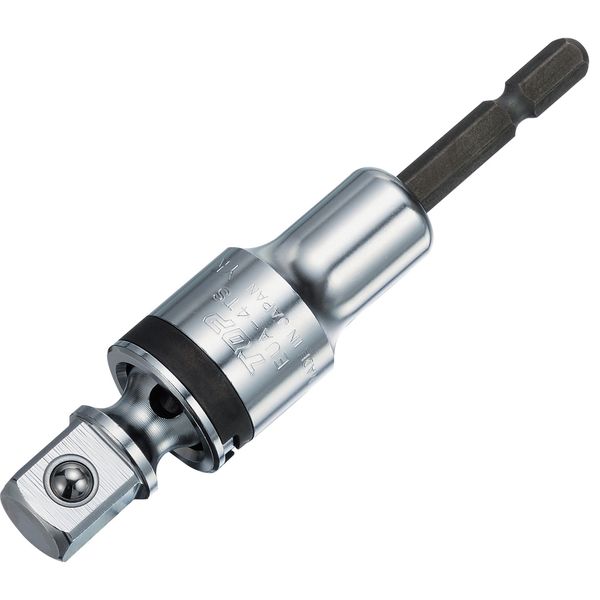 【商品説明】●40Vまで対応 7.2〜18Vいずれも対応 ●耐久性は5倍以上(40V使用時)(当社比:EDS-C) ●18V使用時はさらに抜群の耐久性を発揮！ ●ソケットレンチ用ソケットを安全に接続するボール付です ●最大首振り角度30°曲...