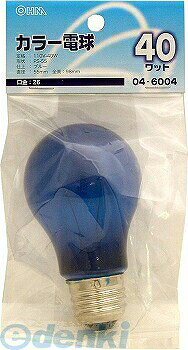 オーム電機メーカーお問い合わせ：0120-963-006● 定格：110V−40W● 形状：PS−55● 口金：E26● 色：ブルー● 直径55×全高98mm● 日本製