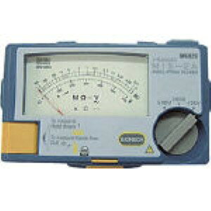 マルチ計測販売 MIS-1A アナログ絶縁抵抗計【特長】●読み取りやすい単一スケールです。●フタが底部に収納可・コンパクトです。【用途】●電気工事・保守・メンテナンス。●絶縁抵抗測定。【仕様】●絶縁抵抗(V/MΩ):50/10、125/20...