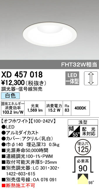オーデリックメーカーお問い合わせ：03-3332-1123※商品の仕様・詳細につきましては、お手数ではございますがオーデリックまで直接ご確認いただきますようお願いいたします。