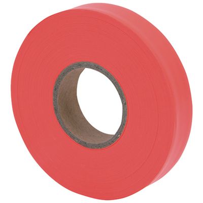 【商品説明】■幅が15mmになり大量にご使用の場合もかさばりません。■目印として。■引張強度(N/mm)：-■基材：塩化ビニル樹脂■色：オレンジ■長さ(m)：30■粘着力(N/mm)：-■表示内容：-■幅(mm)：15■粘着テープ幅(mm)...