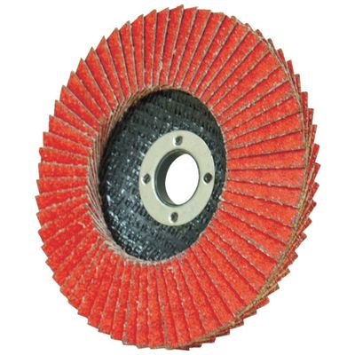 柳瀬メーカーお問い合わせ：0795-77-2151【商品説明】●角度がついており、面で作業ができるため、研削力・スピードがUPしました。●ジルコニア砥粒に比べ高硬度でアルミナ砥粒に比べ靭性に優れていますので、研削力が高く長寿命です。●オフセ...