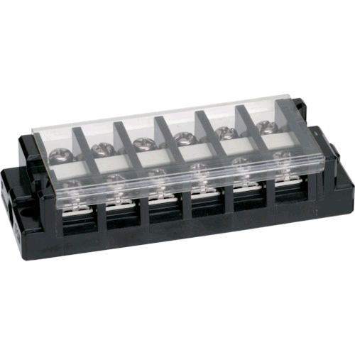 【特長】●必要な極数にあらかじめ組み立てられた端子台です。●端子カバー、記名シールが付属しています。【用途】●電源・中継端子台として。【仕様】●色：ブラック●極数：10●長さ(mm)：143●幅(mm)：34●高さ(mm)：22●タイプ：セ...