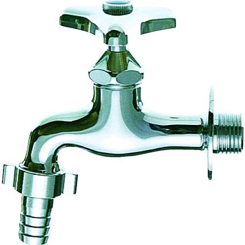 三栄水栓製作所メーカーお問い合わせ：03-6383-7281【特長】●ホース接続用のカップリングが付いた横水栓です。【仕様】●呼び径(mm)：13(PJ1/2)●奥行(mm)：84●高さ(mm)：58【仕様2】●ホース接続部：φ16.5【材...