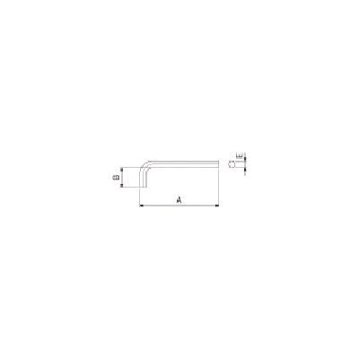京セラメーカーお問い合わせ：0120-39-6369【特長】●部品：六角レンチ（L型）です。【用途】●部品：六角レンチ【仕様2】●部品：六角レンチ(L型)【原産国】日本　