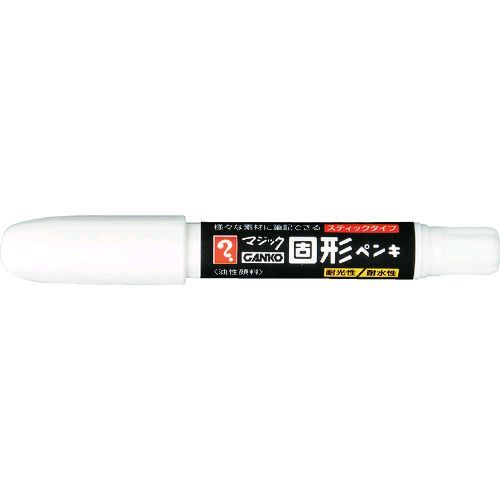 【特長】●握りやすく書きやすいスティックペンタイプの固形ペンキマーカーです。●キャップを取れば直ぐに使えて、ペンキのように液ダレせず、ピンポイントな部分に使用可能です。●一定の書き味で最後まで使用できます。【用途】●金属、ガラス、セラミック...