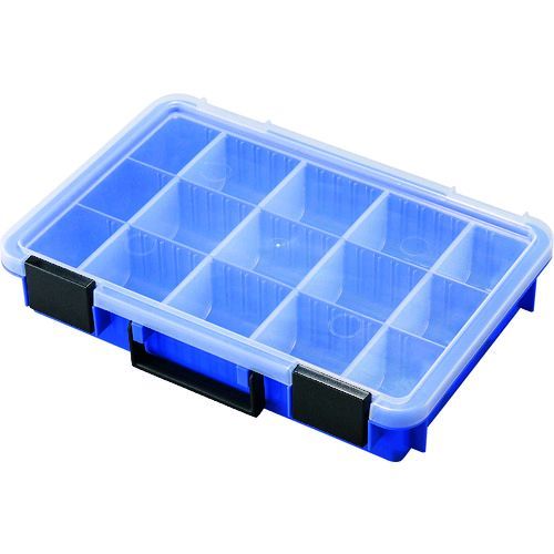 【特長】●用途に合わせて移動できる仕切り付きです。●細かいネジや部品などが取り出しやすい底部角のカーブ形状です。●移動、持ち運びに便利なハンドル付きです。●アステージ製品＃22、＃45サイズのフタ付きコンテナ、「パーツストッカーPS-500...