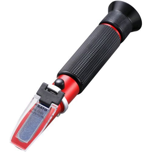 佐藤計量器製作所メーカーお問い合わせ：06-6944-0921【特長】●10〜30℃間の自動温度補正機能付です。【用途】●糖度や濃度の測定。【仕様】●測定範囲(Brix%)：0〜10●分解能(Brix%)：0.1●測定精度(Brix%)：±...
