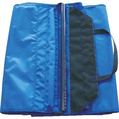 【特長】●簡単に取り付けができ、作業効率が向上します。【用途】●パレットの荷崩れ防止。【仕様】●色：ブルー●幅(mm)：250●長さ(m)：4.6●厚さ(mm)：0.3【仕様2】●防水仕様【材質／仕上】●ナイロンオックス【原産国】中国　